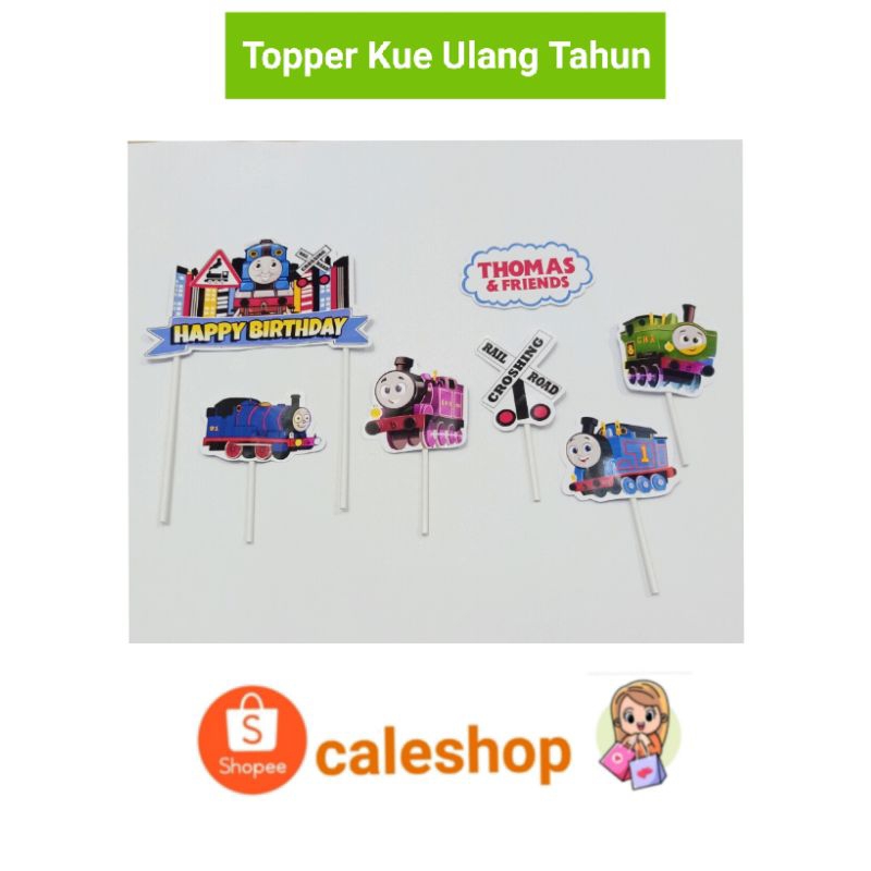 Jual Topper Kue Ulang Tahun Anak Thomas | Shopee Indonesia