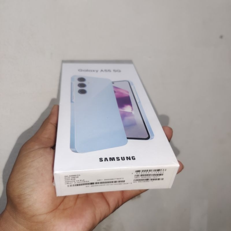 Jual Dus Box Kotak Samsung Galaxy A55 5G Free Stiker | Shopee Indonesia