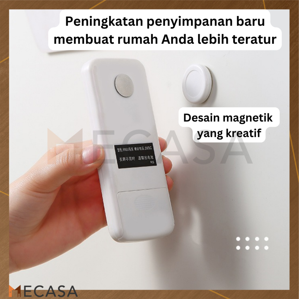 Jual Tempelan Remote Magnet Kuat Tempel Dinding Serbaguna Baja Tebal ...