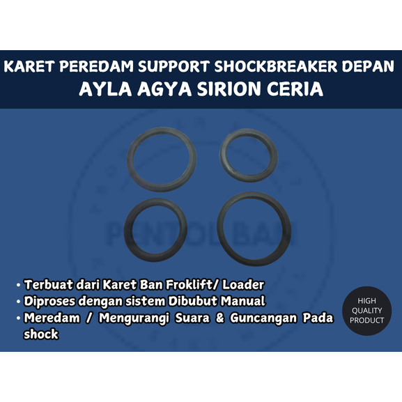 Jual Karet Peredam Support Shockbreaker Depan Ayla Agya Sirion Ceria ...
