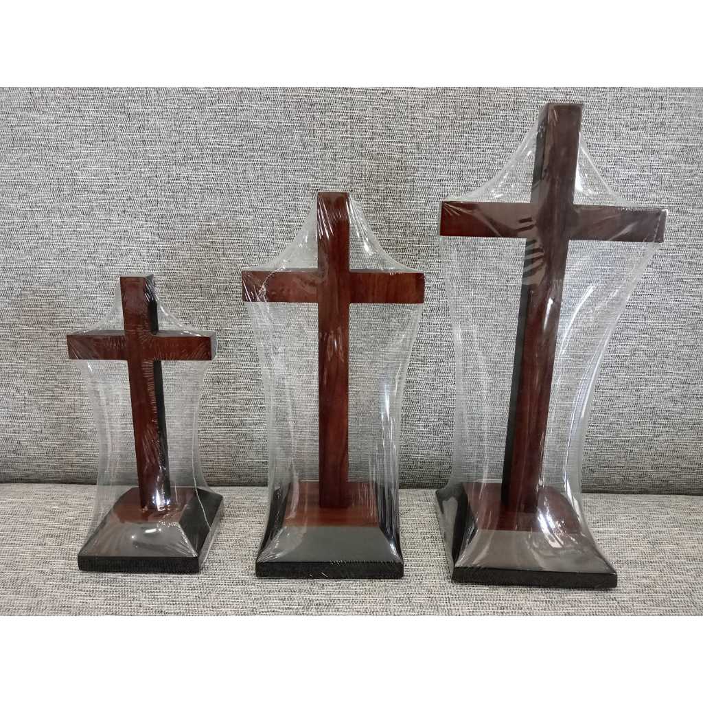 Jual Salib Duduk Kristen Gethsemane Kayu Salib Duduk Kayu Salib Duduk ...