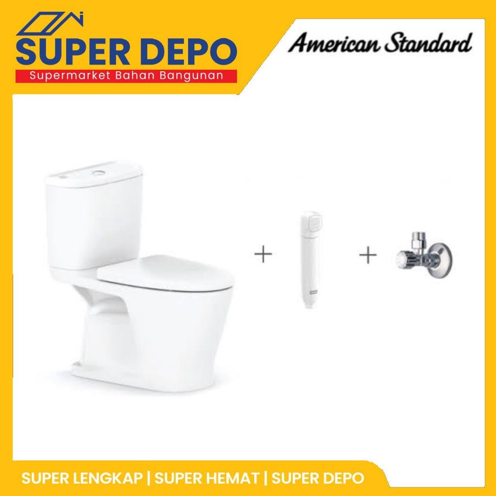 Jual CLOSET/KLOSET DUDUK AMSTAD AMERICAN STANDARD - LOVEN BOWL 305 ...