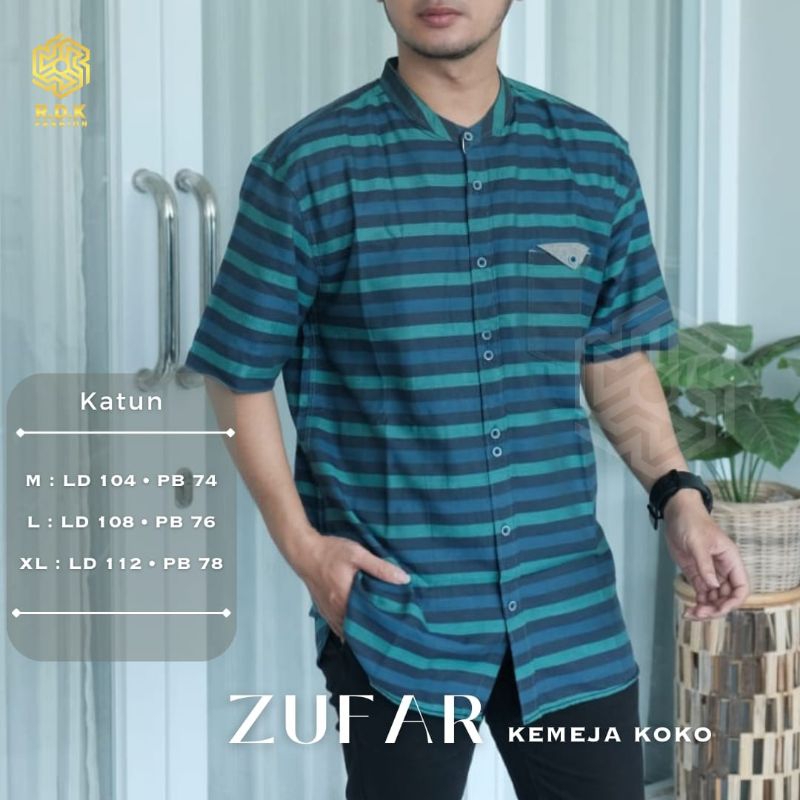 Jual ZAYAD ZAFIR ZOSAR ZAIM KEMEJA KOKO PRIA KEMKO BY RDK | Shopee ...