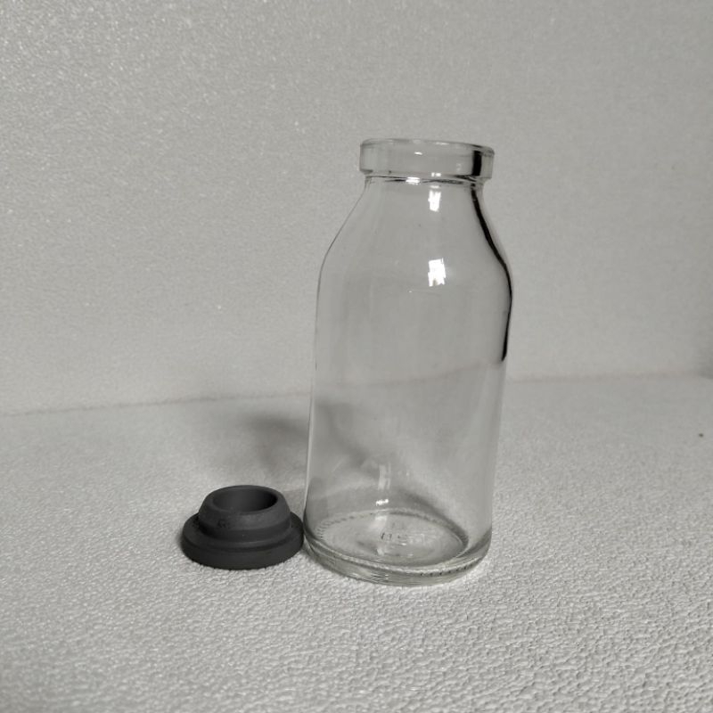 Jual botol kaca 100 ml ( Rekondisi ) /botol asip /botol one shot ...