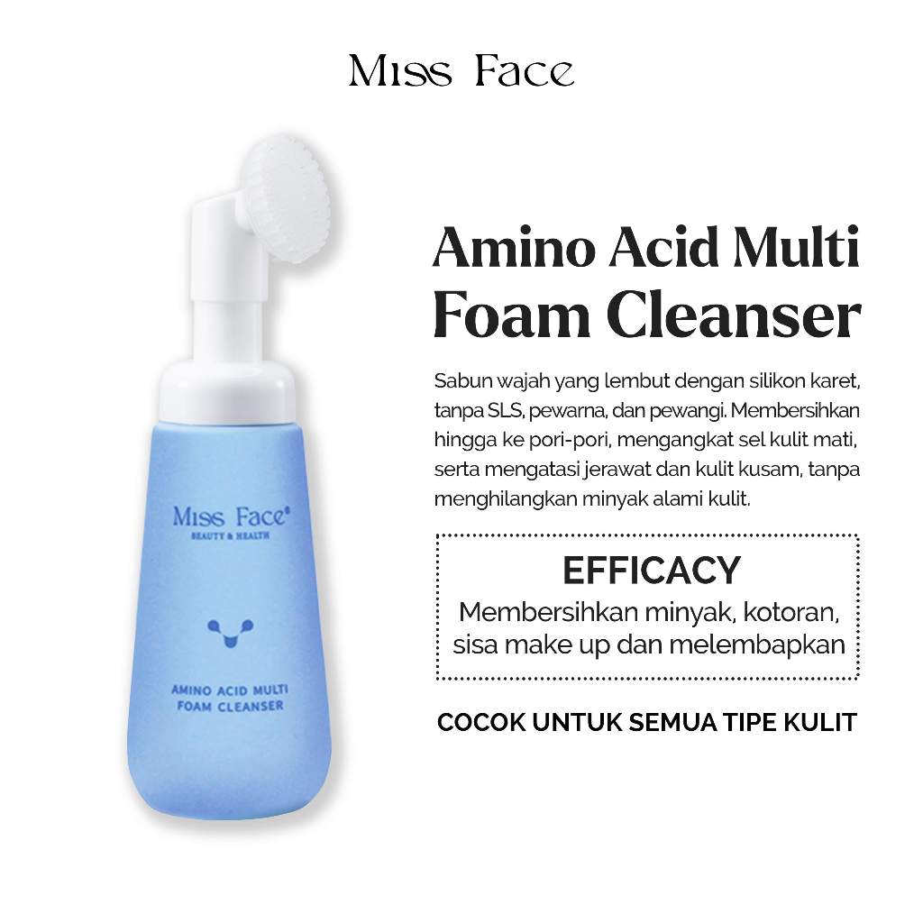 Jual Miss Face Facial Foam [100Ml] | Shopee Indonesia