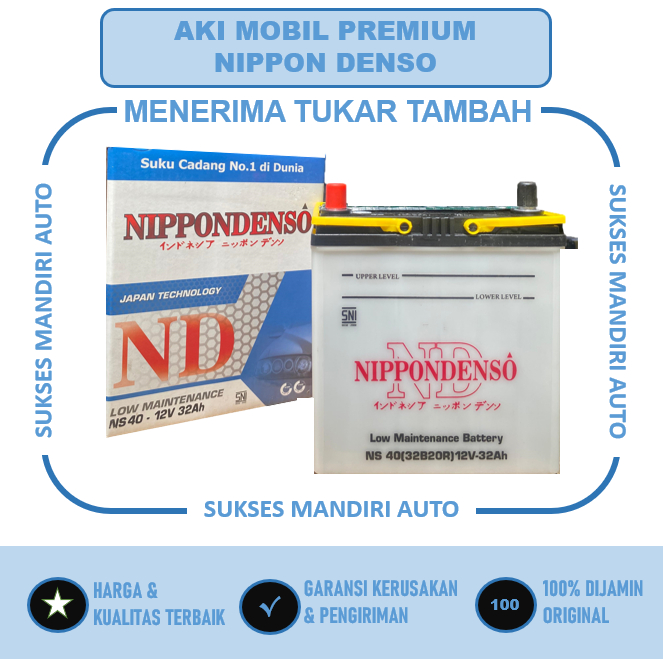 Jual Aki Mobil Suzuki APV NS 40 | Shopee Indonesia