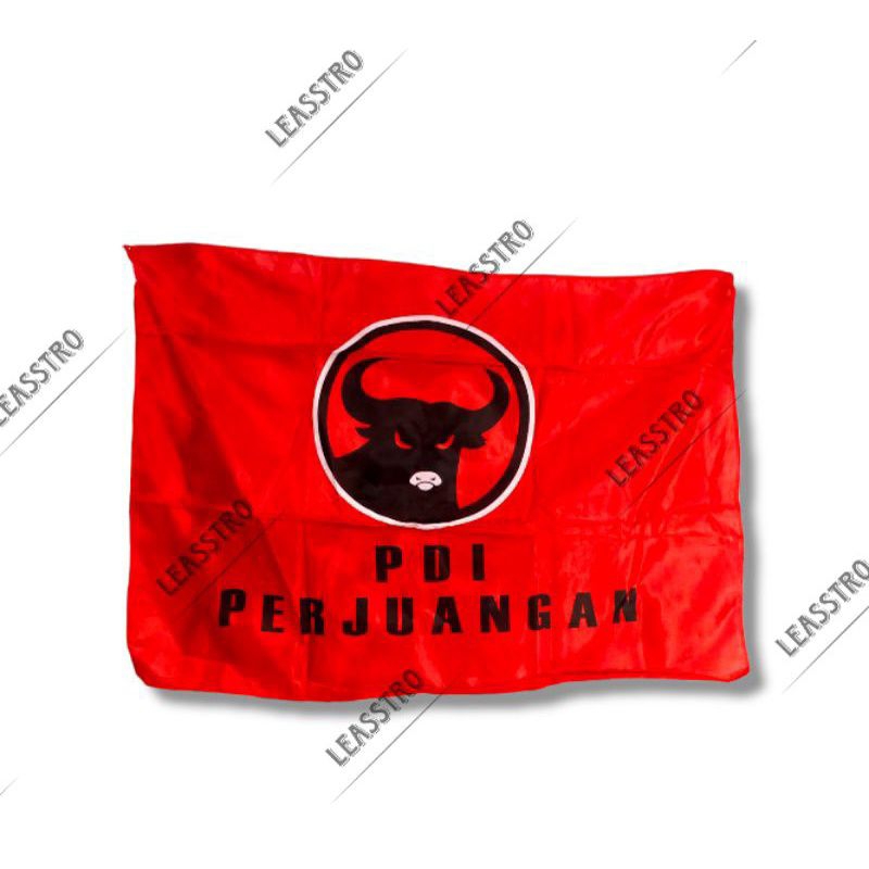 Jual bendera partai pdip uk60x90(100pc) | Shopee Indonesia