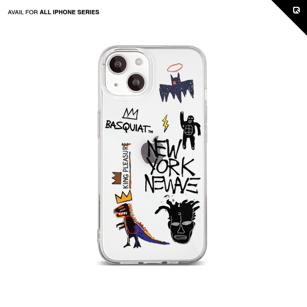 Jual iPhone Case Basquiat by Qucus, Ready semua Seri iPhone 7 8 X Xr 11 12 13 14 15 16 Pro ...