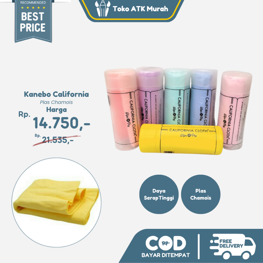 Jual Kanebo California Cloth / Kain Lap California | Shopee Indonesia