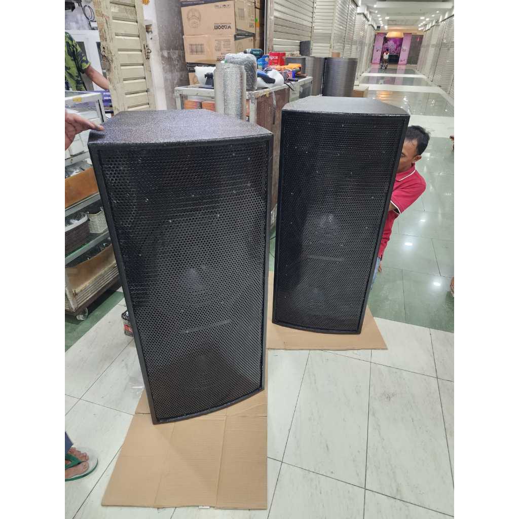 Jual Box Speaker 15 Inch Dobel komplit Isi Model Rcf 15 P400 + 1,75inch ...