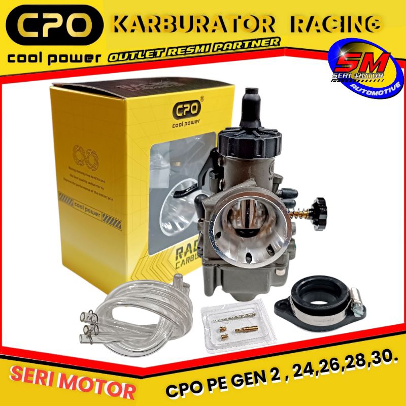 Jual KARBURATOR PWK CPO PE GEN 2, 24 PE26 PE28 PE30 ORIGINAL | Shopee Indonesia