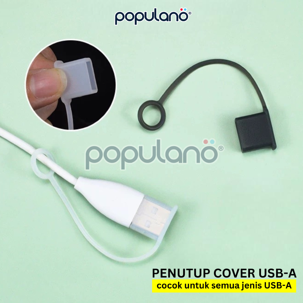 Jual Pelindung Kepala USB A Kait Cover Plug USB-A Tipe A Male Penutup ...