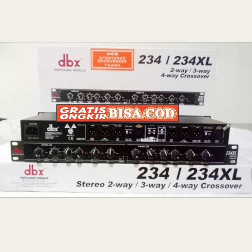 Jual crossover DBX 234xl dbx234xl 234 xl crosofer 3 way 234XL | Shopee Indonesia
