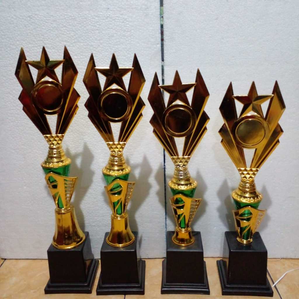 Jual Piala Lomba Juara 1 2 3 4 (FTG BINTANG BODY HIJAU RASER) "costum ...