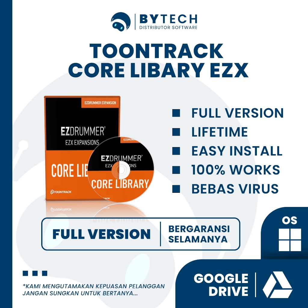 Jual Toontrack EZ/Superior drummer Core Library EZX | Windows Drummer Library | Shopee Indonesia