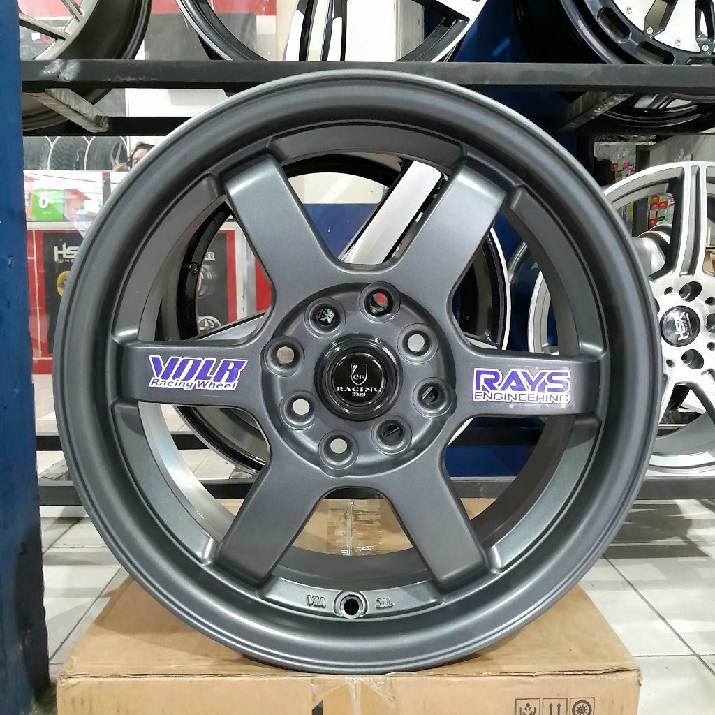 Jual Velg mobil ring 15 te37 ring 15 grey avanza livina confero evalia ...