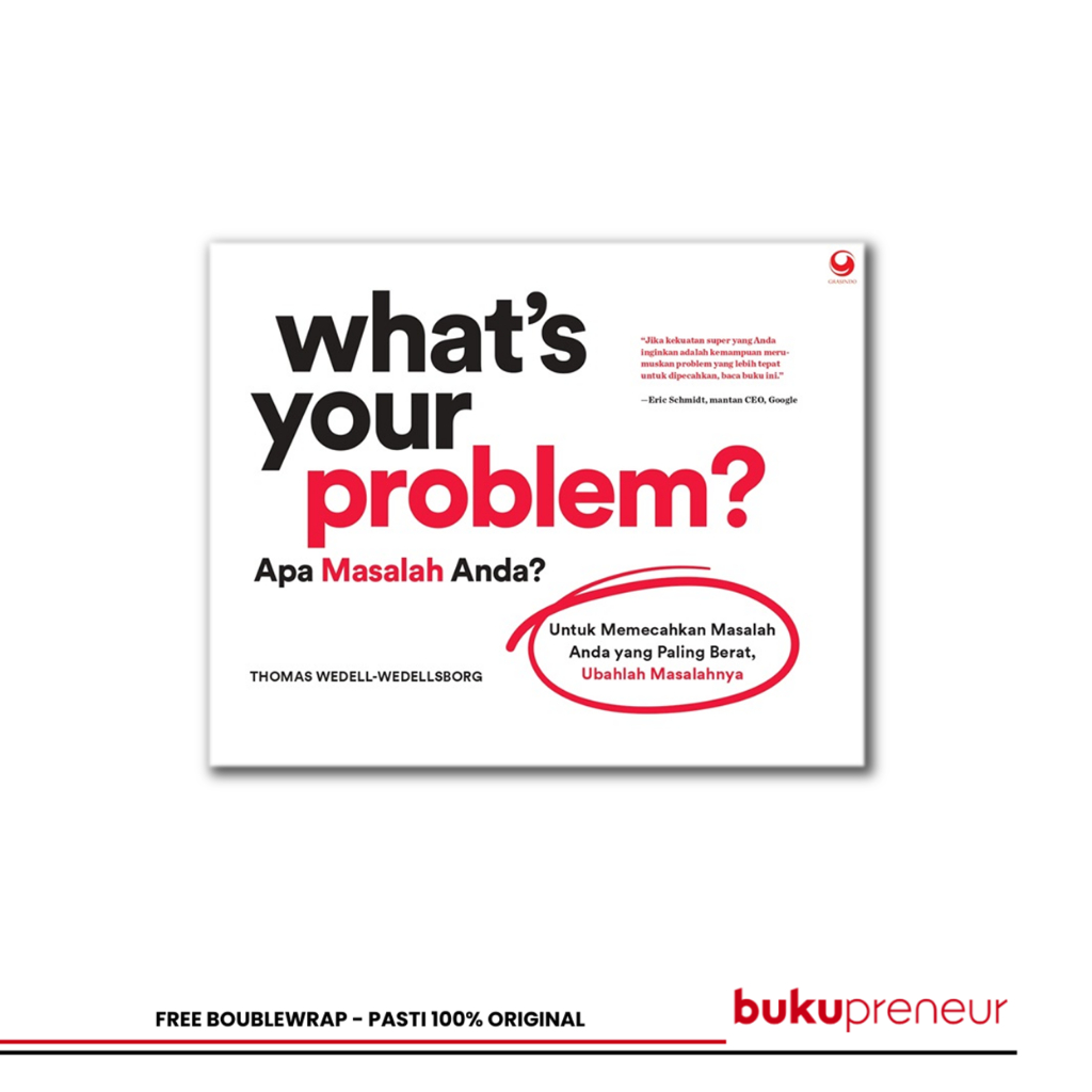 Jual Bukupreneur - Whats Your Problem (Apa MasalahAnda) - Versi ...