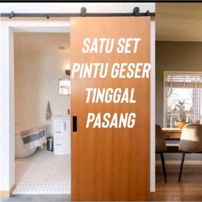 Jual PINTU SATU SET TINGGAL PASANG, PINTU SATU SET LENGKAP, PINTU SATU ...