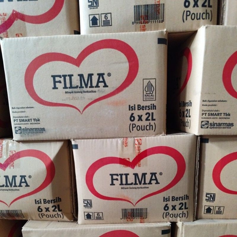 Jual Minyak Goreng Filma reffil 2L x 6 PCS ( 1 DOS ) | Shopee Indonesia