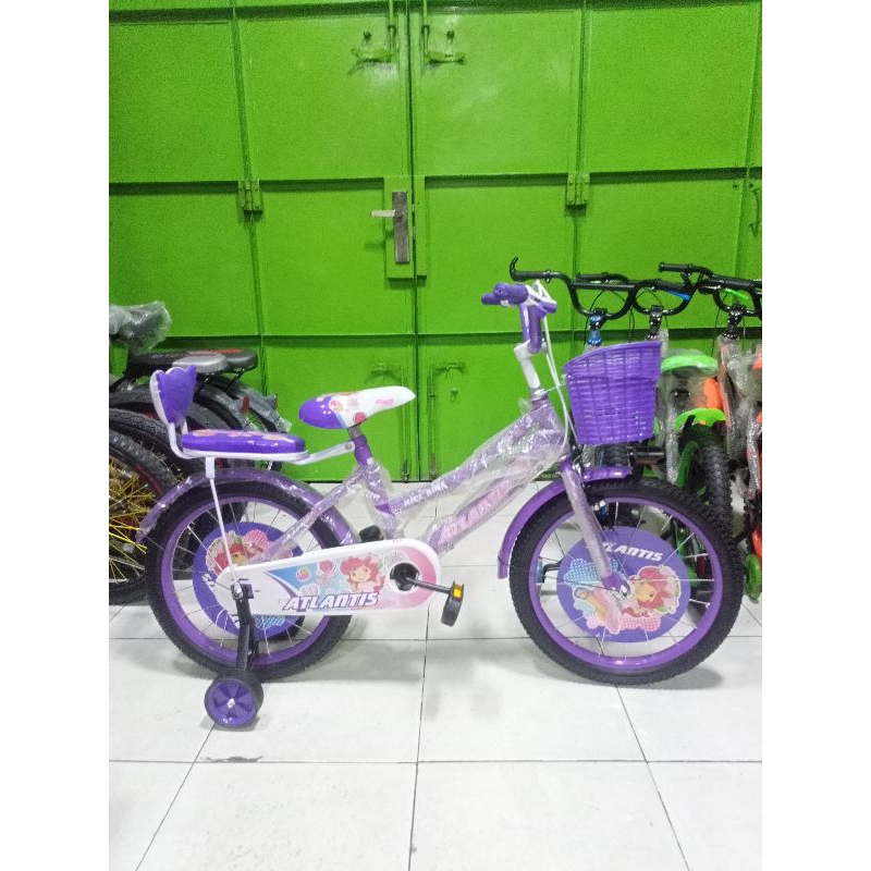 Jual sepeda mini anak atlantis ukuran 18inci | Shopee Indonesia