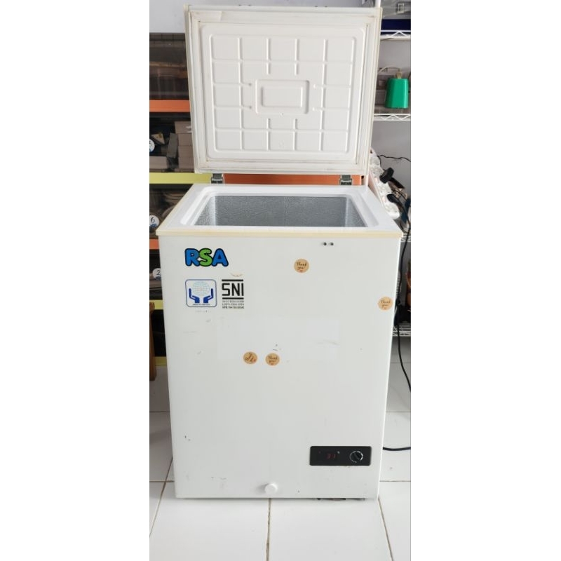 Jual SECOND • Freezer RSA CF-100 100 Liter Untuk Es Batu Asi Preloved ...