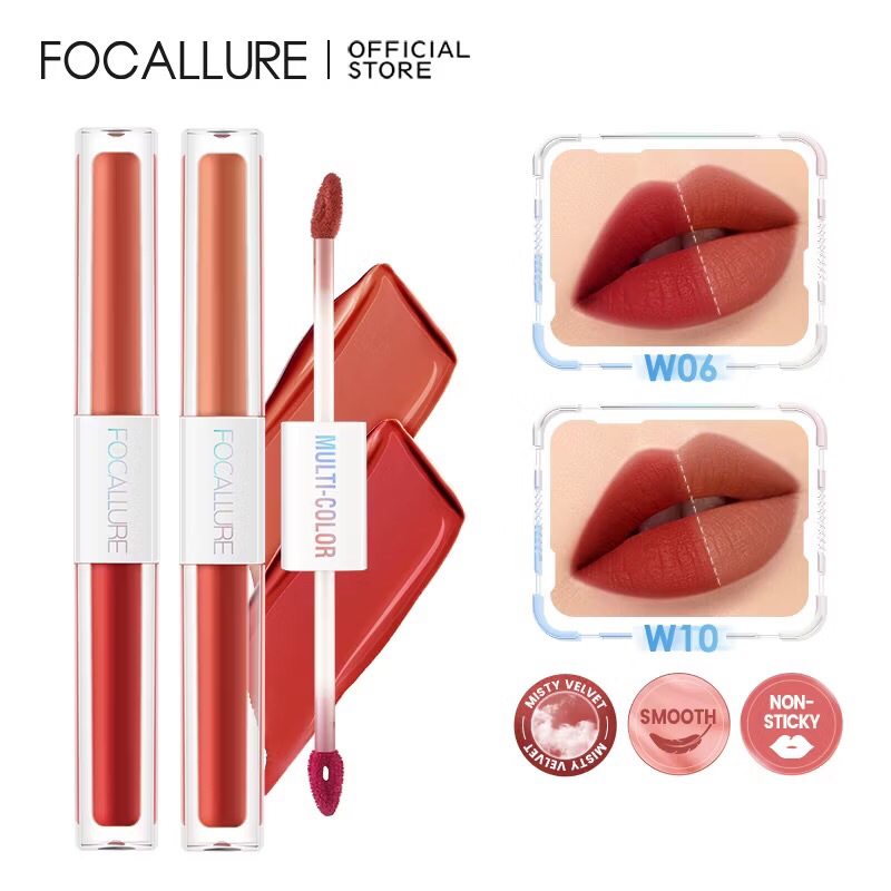Jual Focalluree Ultralight Intense Color Dual Stick 2 In 1 Liquid Matte ...