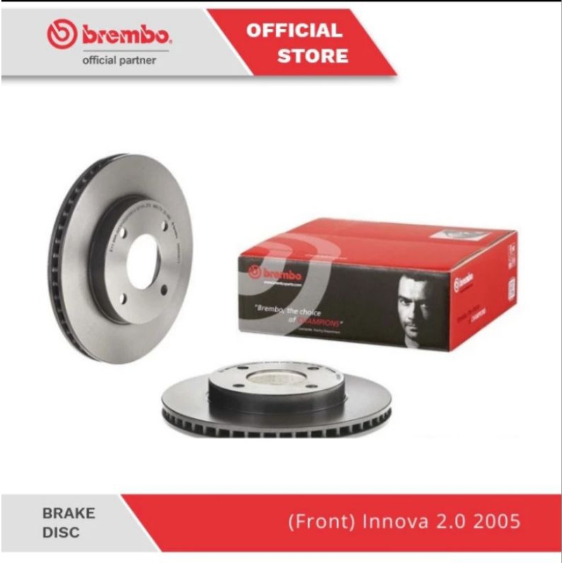 Jual Brake Disc/Piringan Cakram Toyota Innova 2004-2015 Original Brembo ...