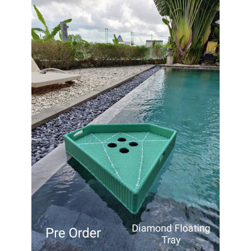 Jual Diamond Floating Tray | Pool Tray | Floating Tray | Platter Tray ...