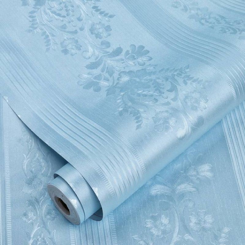 Jual Wallpaper Sticker Dinding Motif Batik Emboss Elegant Premium Pvc Wallsticker Ruang Tamu ...