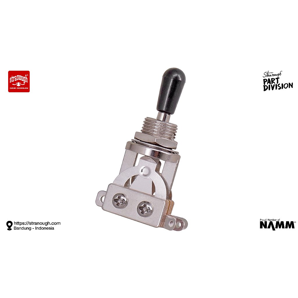 Jual Toggle Switches (Chrome Shaft - Black Tip) | Shopee Indonesia