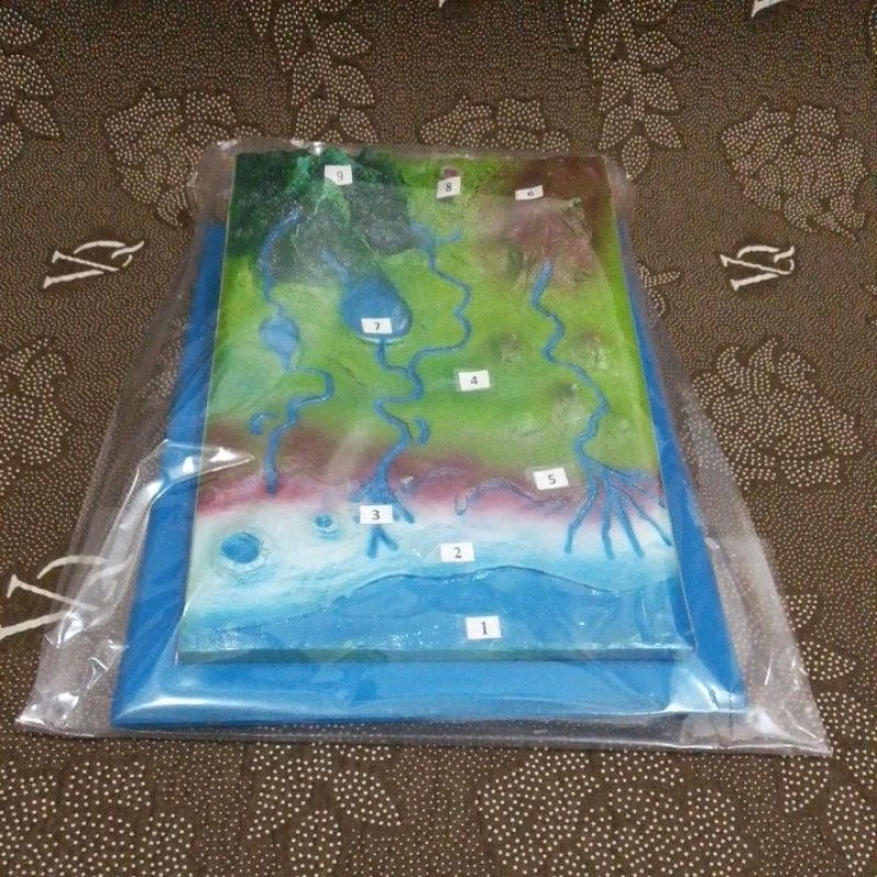 Jual model relief, relief daratan, bentang alam, bintang alam | Shopee ...