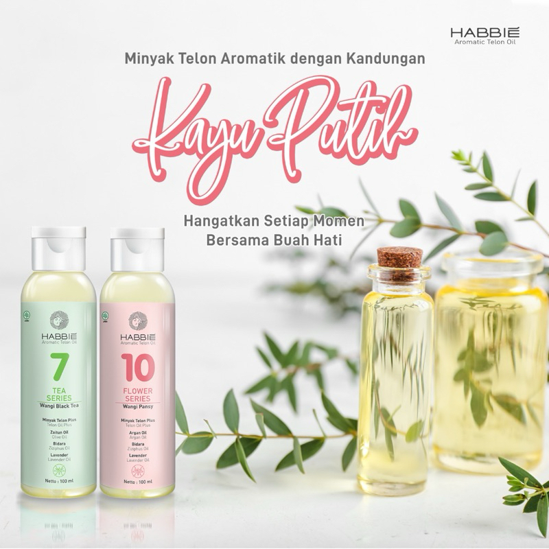 Jual Habbie Aromatic Telon Oil Tea Series | Shopee Indonesia