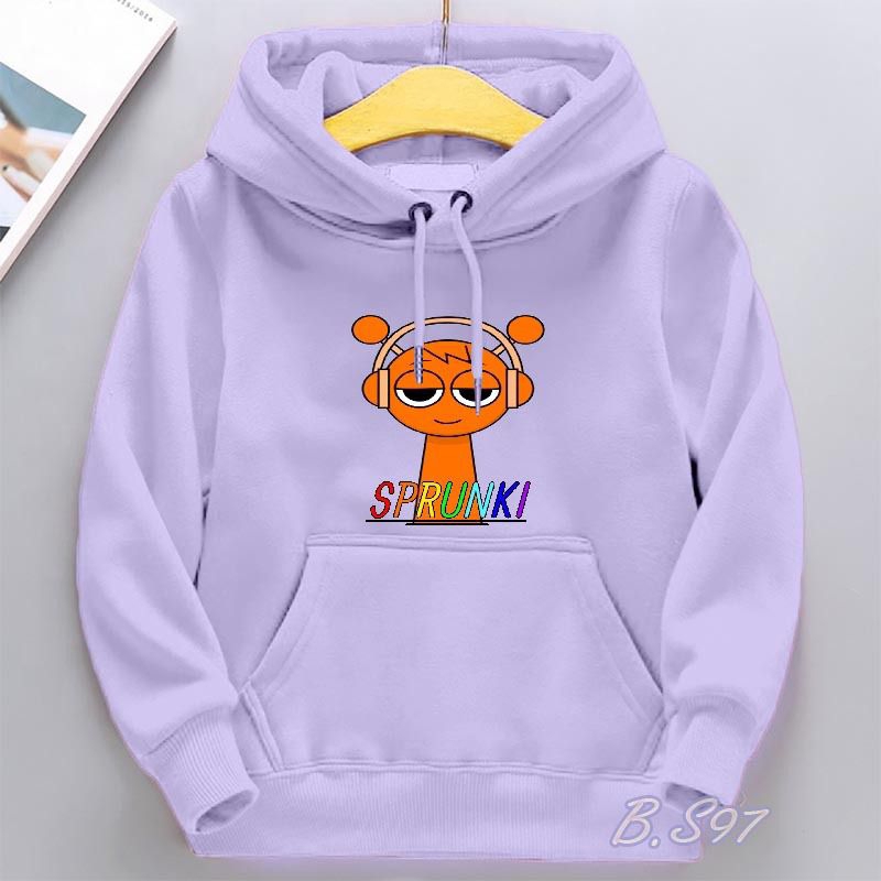 Jual Sweater Hoodie Anak Incredibox Sprunki - Sprunki Oren - Fashion ...