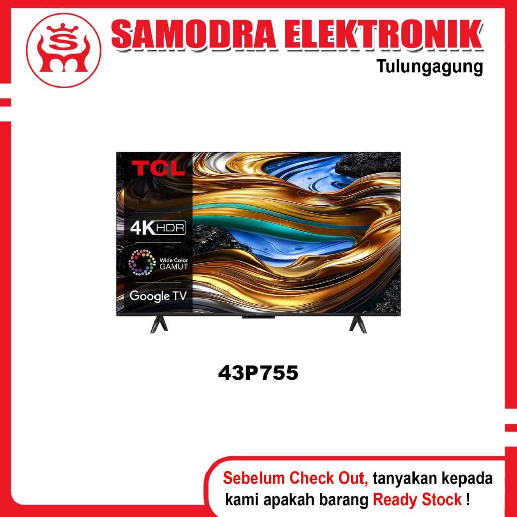 Jual LED TCL 43P755 | LED TCL 43inch | LED Android | Shopee Indonesia