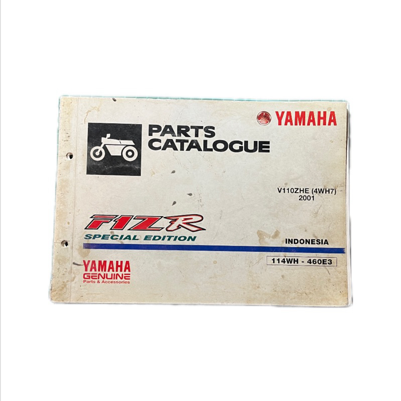 Jual Part Catalogue Katalog Fiz R Special Edition Caltex Original ...
