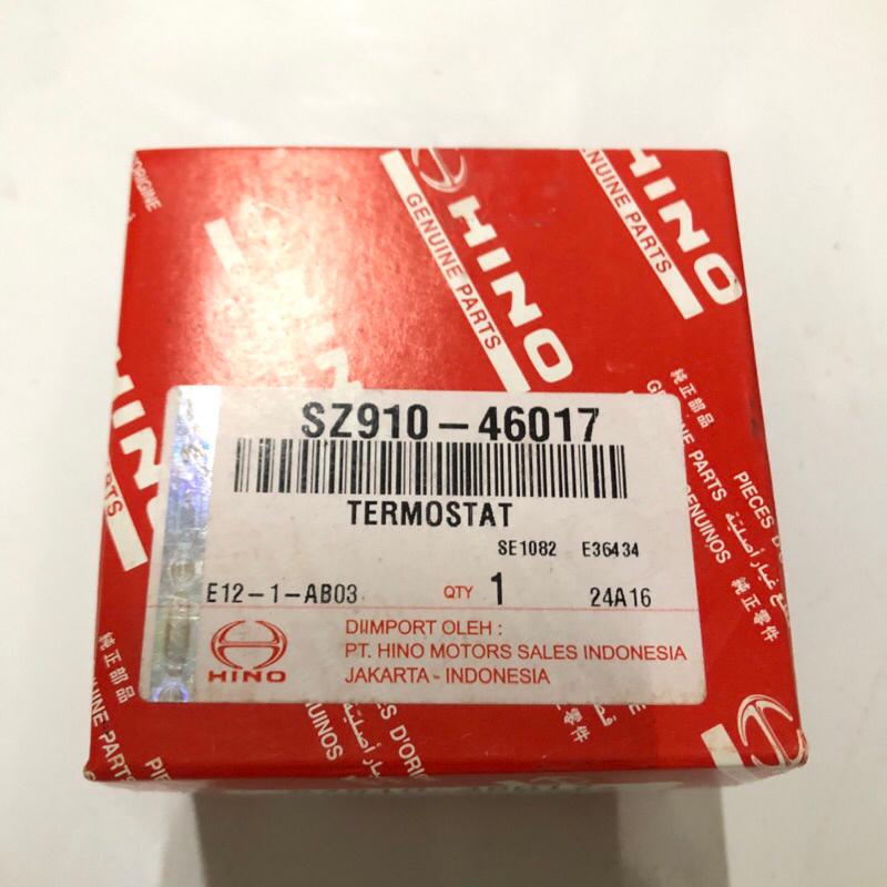 Jual THERMOSTAT HINO DUTRO W04D TERMOSTAT ORIGINAL GENUINE PART SZ910-46017 | Shopee Indonesia