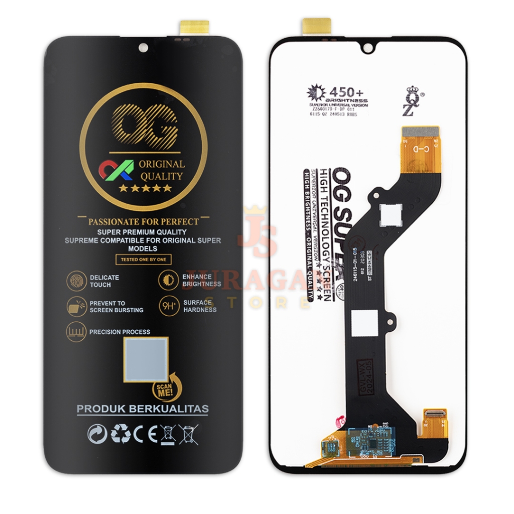 Jual LCD TOUCHSCREEN ITEL VISION 1 - P36 PLAY L6005 COMPLETE ORIGINAL 1 ...