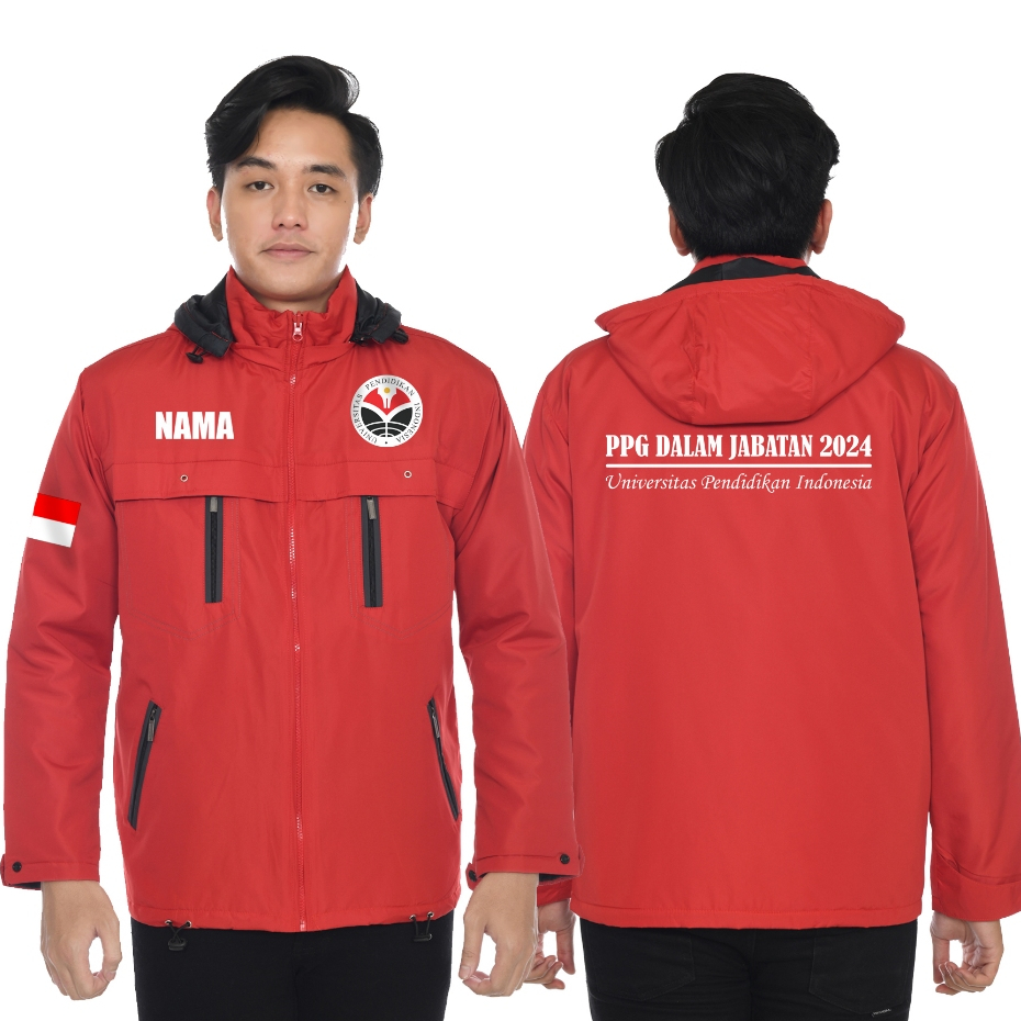 Jual JAKET PPG UPI 2024 FREE NAMA LOGO FAKULTAS UNIVERSITAS KAMPUS ...