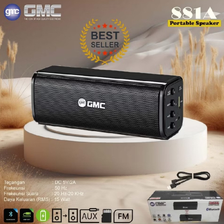 Jual Speaker GMC 881A USB Bluetooth Original | Shopee Indonesia