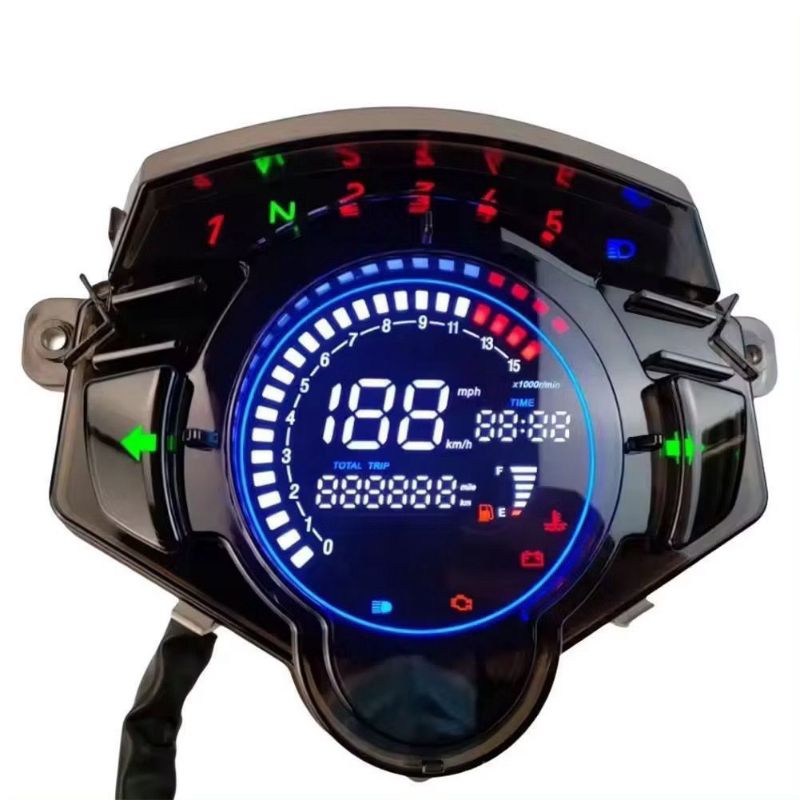 Jual Speedometer/Spidometer LED DIGITAL JUPITER MX NEW 135 V2-V7 ...