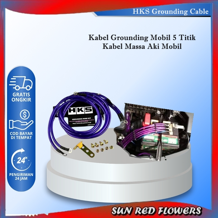 Jual Kabel Grounding Mobil 5 Titik Grounding Kabel Massa Kabel Aki ...