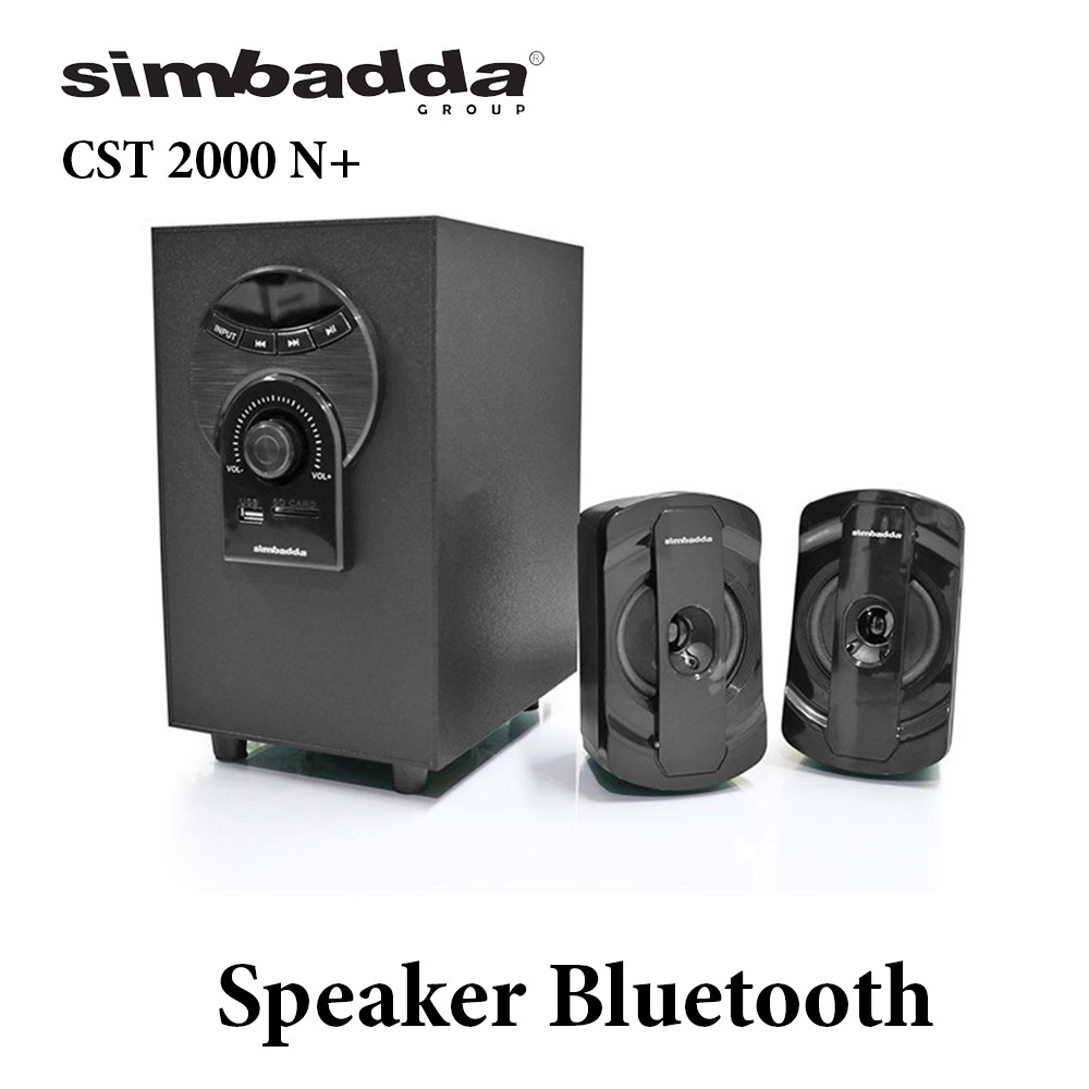 Jual Speaker Aktif Simbadda CST 2000N Plus CST 2000N+ Usb Bluetooth ...