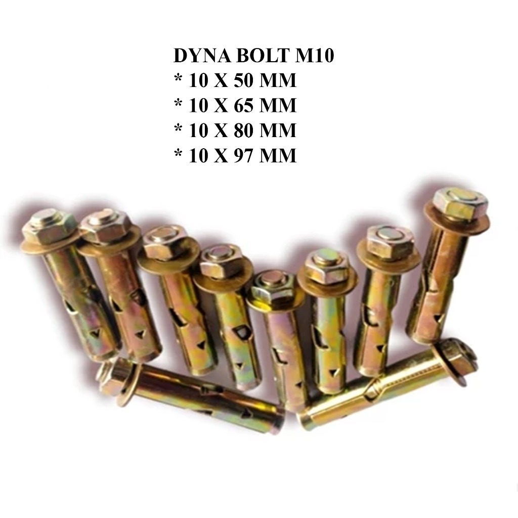 Jual Dynabolt 10 / Baut Beton M10 | Shopee Indonesia