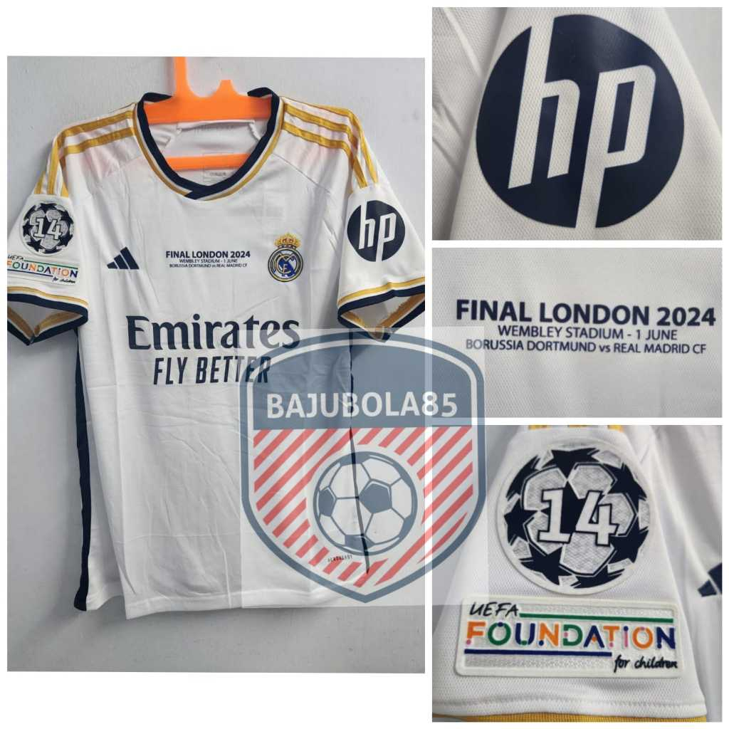 Jual MADRID HOME 2023 FINAL UCL | Shopee Indonesia