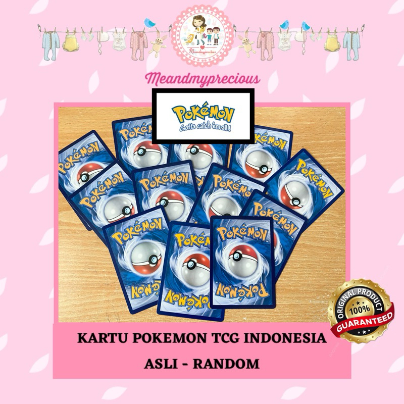 Jual MMP - SALE!! Kartu Satuan Pokemon Indonesia Bulk Kartu pokemon Kartu GX/V/Vmax Random Kartu ...