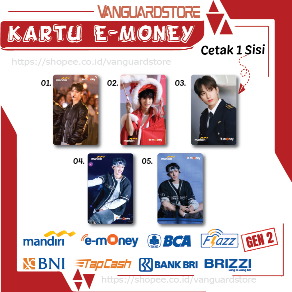Jual KARTU E MONEY E TOLL KPOP SEVENTEEN DOKYEOM KOREA EMONEY MANDIRI ...