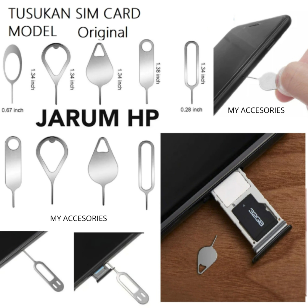 Jual New's ORIGINAL TUSUKAN Jarum SIM INJECTOR Berbagai Bentuk Pembuka ...