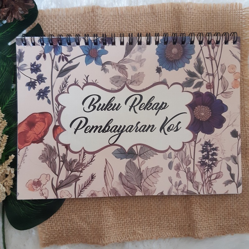 Jual ES88 BUKU REKAP PEMBAYARAN KOS UK 21,5X15,5CM JILID SPIRAL ISI 100 ...