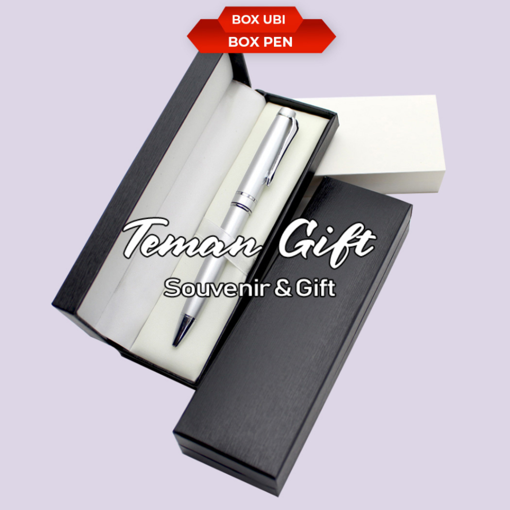 Jual Box Pen Stainless Eksklusif Kotak Pena Pulpen Metal Box Ubi ...