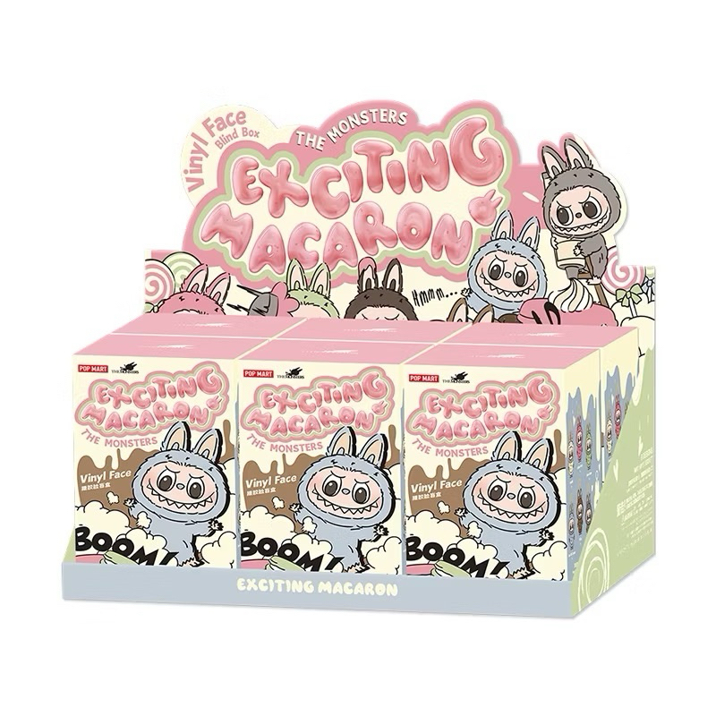 Jual LABUBU - Exciting Macaron Vinyl Face Blind Box | Shopee Indonesia